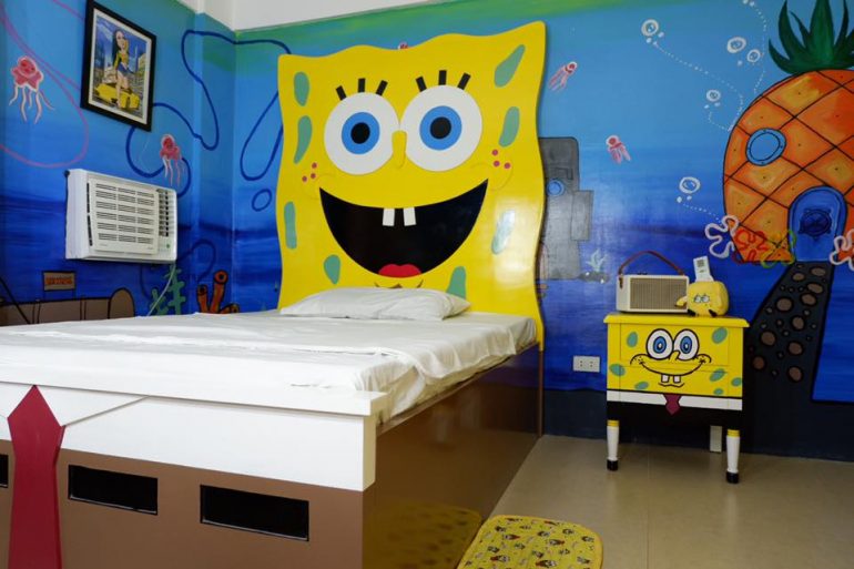 Habitaciones infantiles temáticas Bob Esponja – Decoración infantil ...