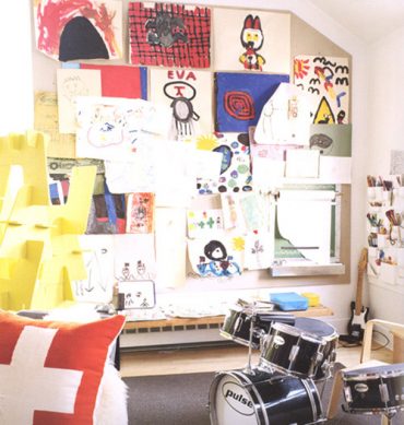 Cómo exponer dibujos infantiles - Ideas originales y fotos