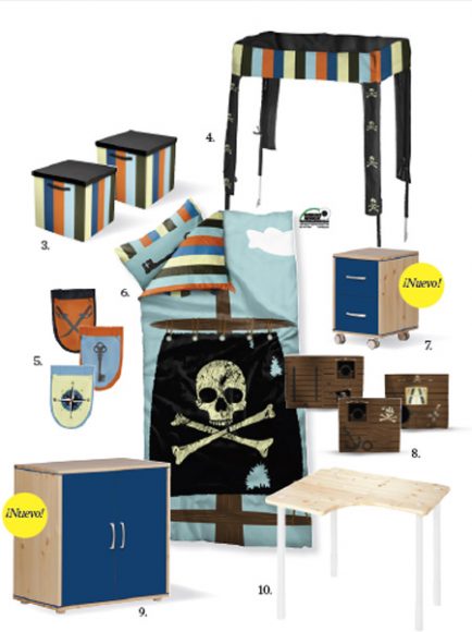 Colecciones textiles de Flexa. Decoración infantil, Decoideas.net