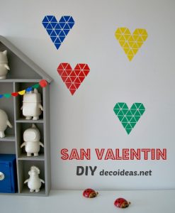 DIY San Valentín: decorar con corazones