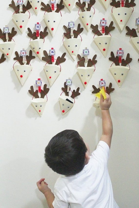 60 Calendarios de adviento para niños – Caseros, originales, DIY