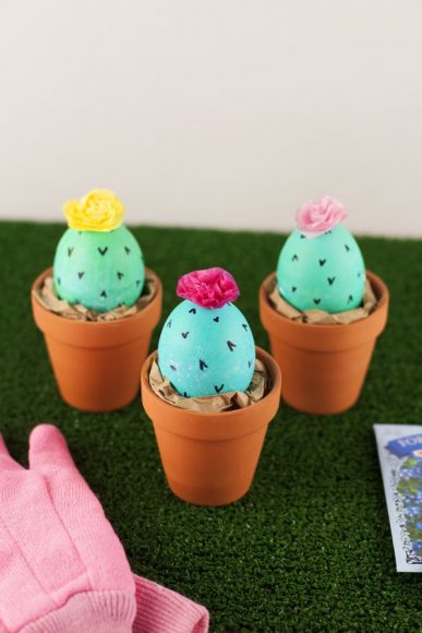 +40 Ideas para decorar huevos de Pascua ¡con niños!