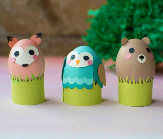 +40 Ideas para decorar huevos de Pascua ¡con niños!