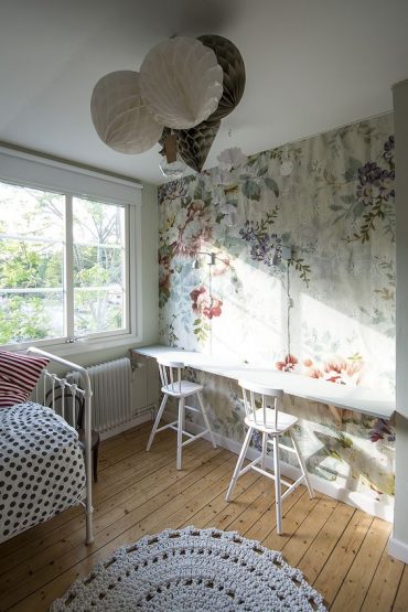 Tendencias: mural Blossom de Mr Perswall