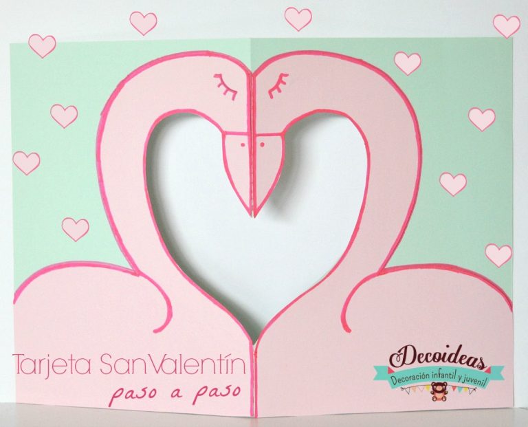 Tarjetas de San Valentín para niños ¡Muchas ideas para hacer en casa!