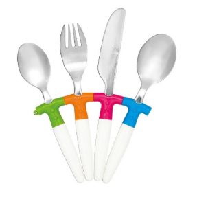 Cubiertos para niños, cubiertos infantiles originales, prácticos