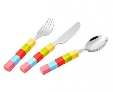 Cubiertos para niños, cubiertos infantiles originales, prácticos