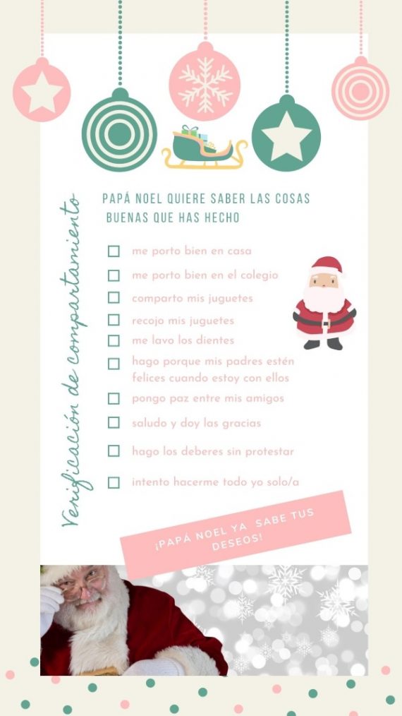 Cartas de Papá Noel para imprimir ¡Plantillas gratis en PDF!