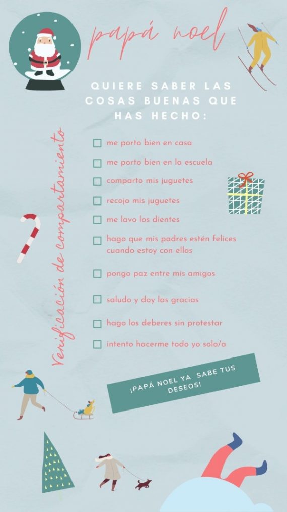 Cartas de Papá Noel para imprimir ¡Plantillas gratis en PDF!