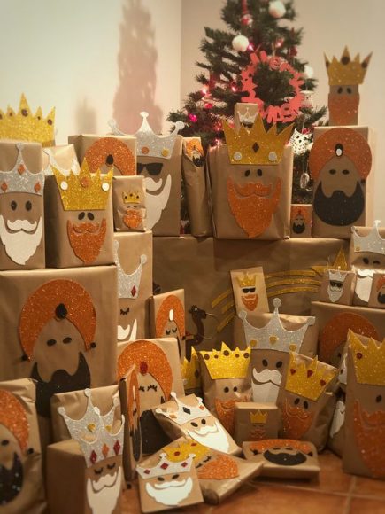 Envolver regalos Reyes Magos más de 20 ideas para copiar